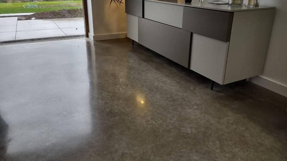 Polished Concrete - Prosper 1 Flooring