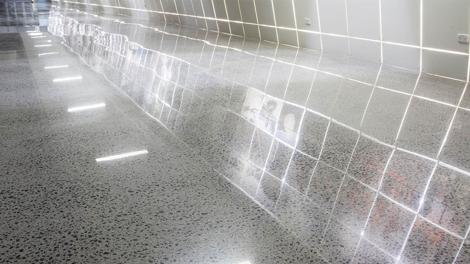 Polished Concrete - Prosper 1 Flooring