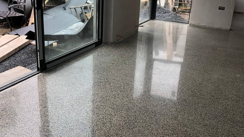 Polished Concrete - Prosper 1 Flooring